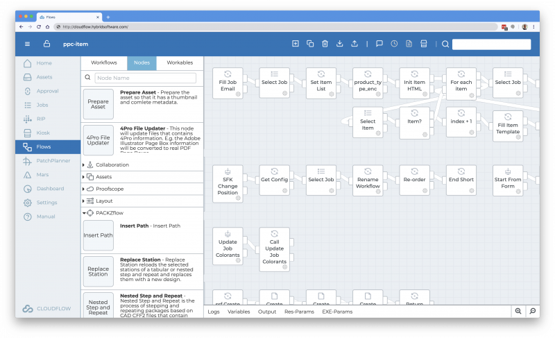 CLOUDFLOW MODUL PACKZFLOW - CLOUDFLOW by HYBRID Software